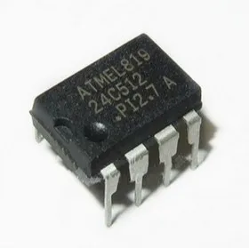 50pcs/lot At24c512-10pu2.7 24c512 At24c512-10pu-2.7 Ic Eeprom 512kbit ...