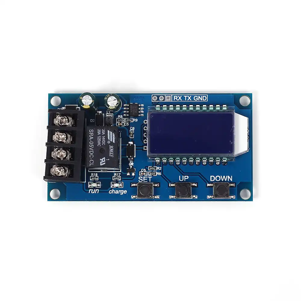 10A 6 60V Battery Charge Controller Protection Board Lithium LCD ...