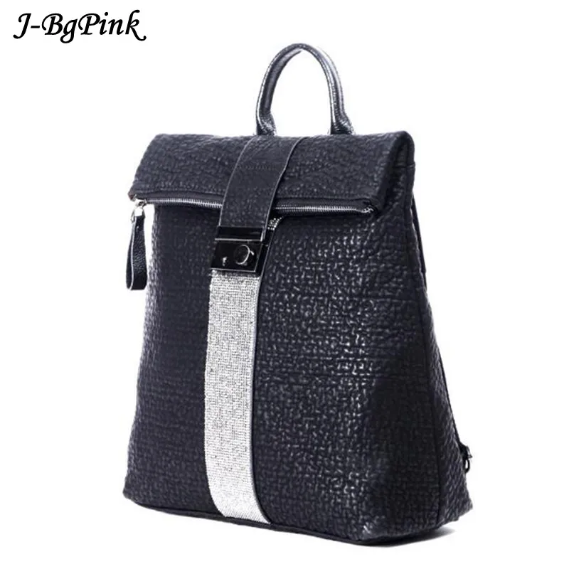 fashion-simple-anti-theft-backpack-New-High-quality-women-diamond ...