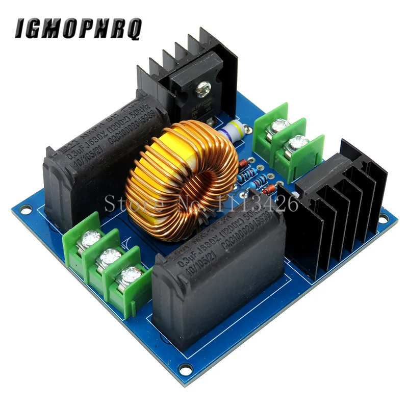Zvs Dc 12-30v 30-50khz Induction Heating Driver Board High Voltage ...