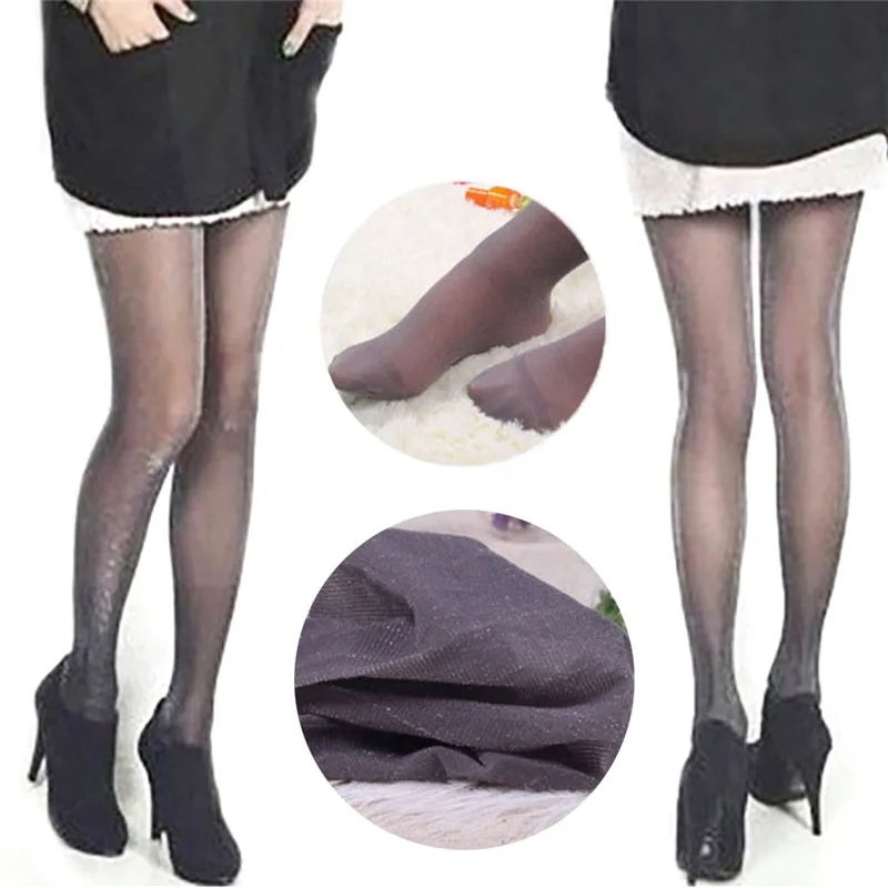 1pcs Sexy Shiny Pantyhose Glitter Stockings For Women Glossy Tights