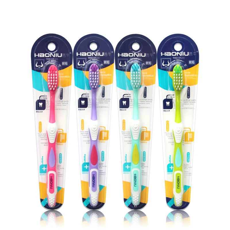1 pcs Antibacterial Adults Toothbrush Soft bristle Oral Care For Teeth ...