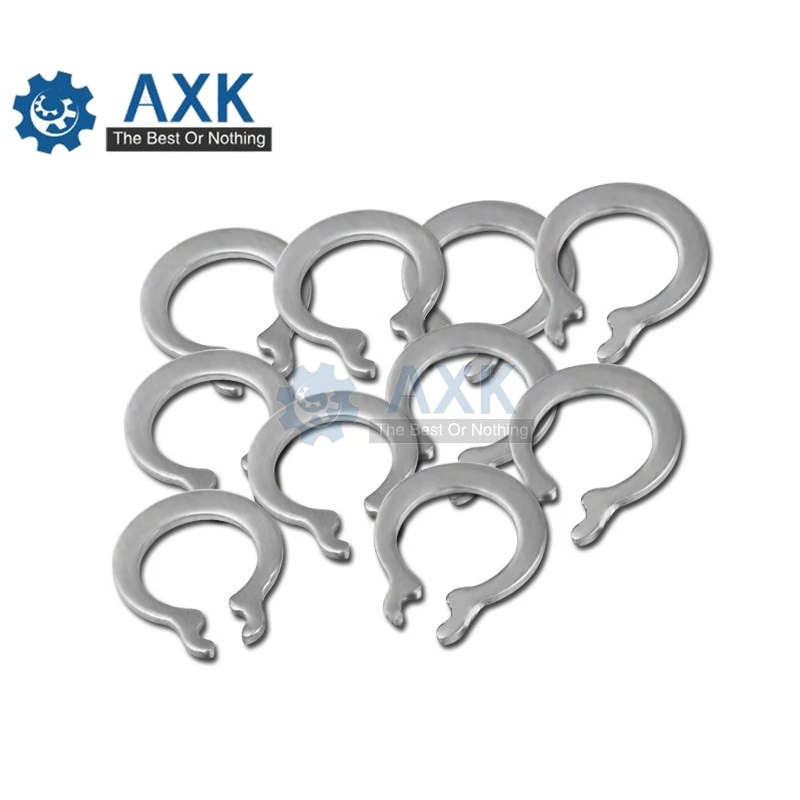 External Retaining Rings Uxcell E-Clip Circlip Assortment - 400Pcs 15 ...