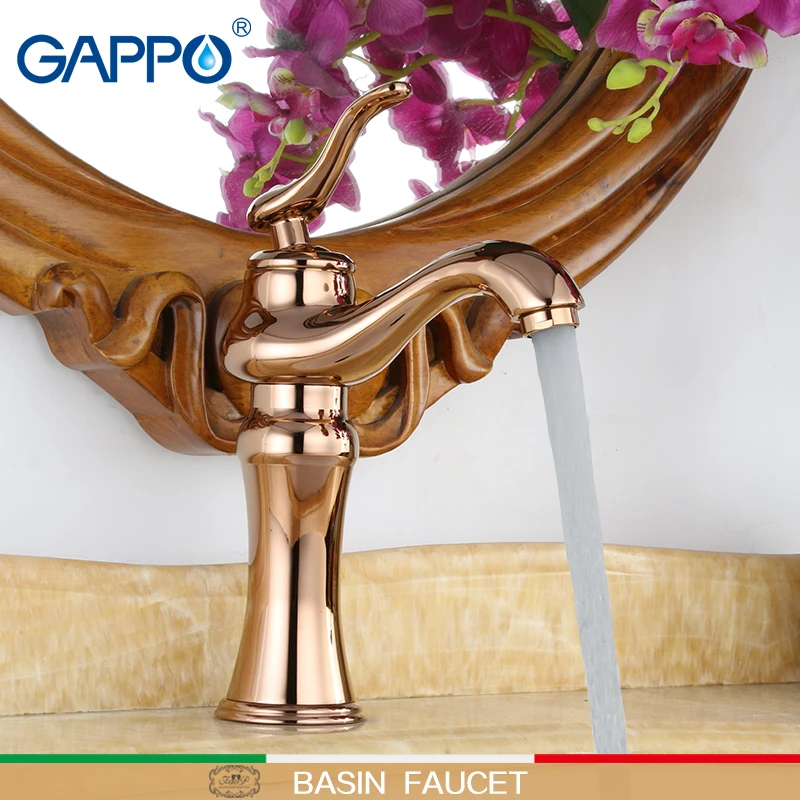GAPPO basin faucets griferia bronze faucet bathroom basin faucets washbasin Faucets brass ...