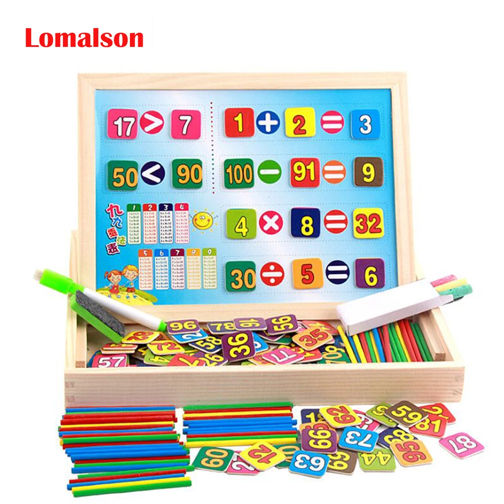 Counting Sticks For Toddlers Montessori Math Learning Toy - Number ...