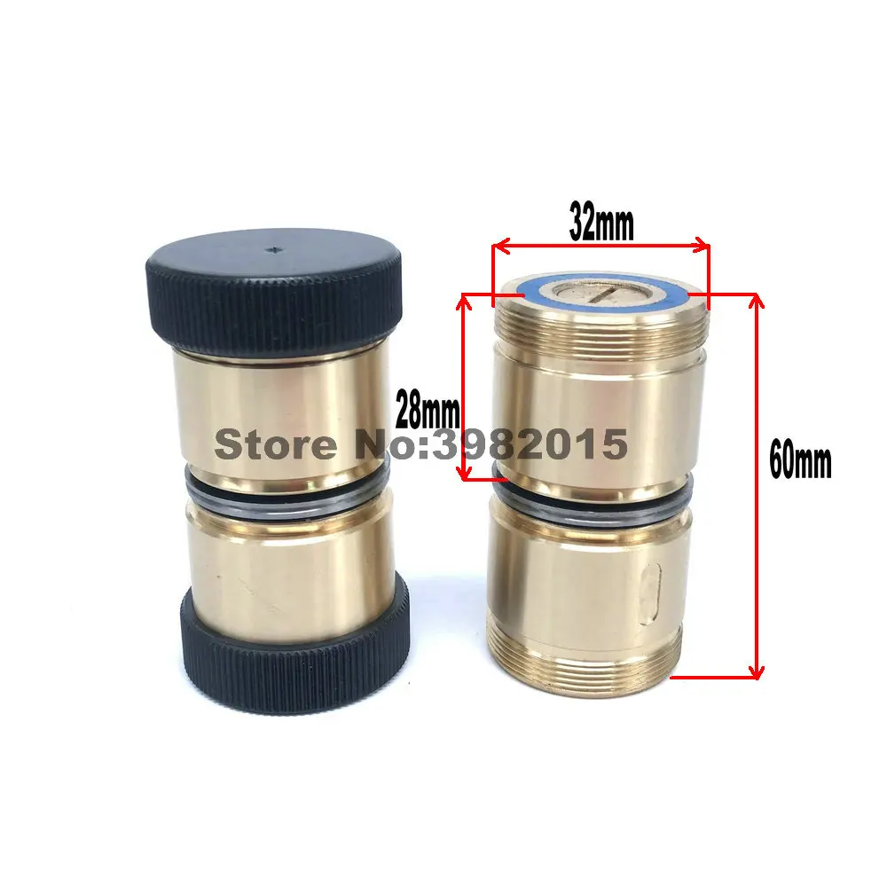 Wire-Cut-Pulley-Roller-Copper-Guide-Wheel-Assembly-OD32-Length-60mm-for ...