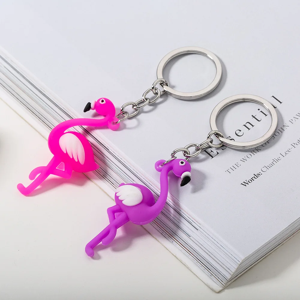 Flamingo Key Ring Keys | Flamingo Fashion Keychain | Flamingo Keychain ...