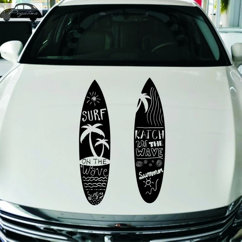 Pegatina Surf board surfing Surf Sticker Surfing Car Decal Posters ...