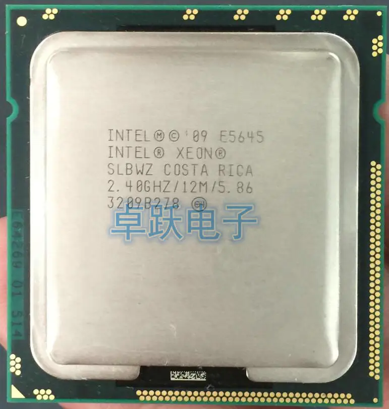 Procesador Intel Xeon E5645, seis núcleos, 2,40 GHz, 12M, 5.86gt/s, LGA ...