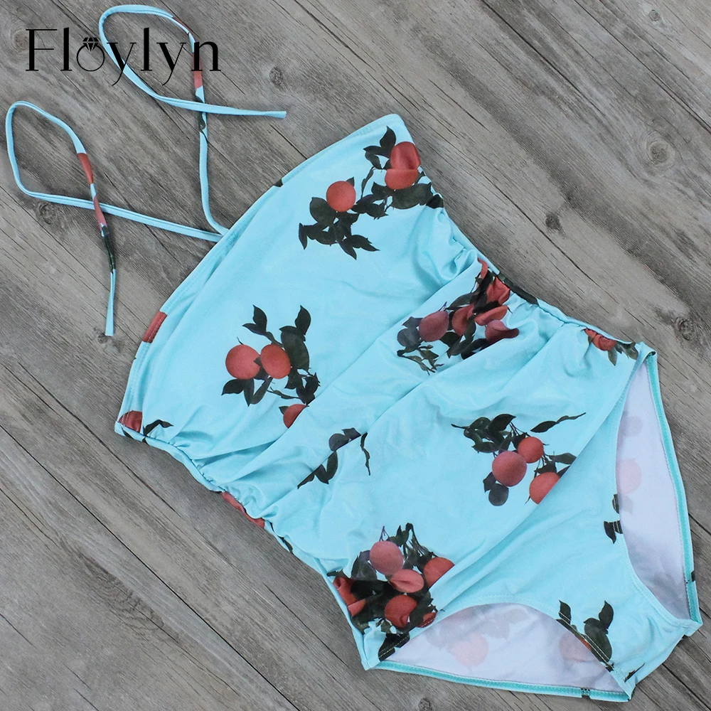 Floylyn Swimwear Female One Piece Swimsuit Sexy Swimsuit Beach Wear