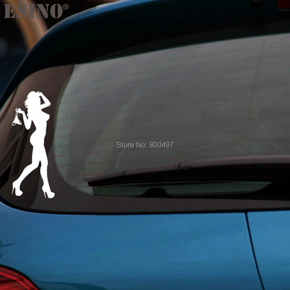 Auto Decal Car Accessories Styling Funny Creative Hot Beauty Lady Sexy ...