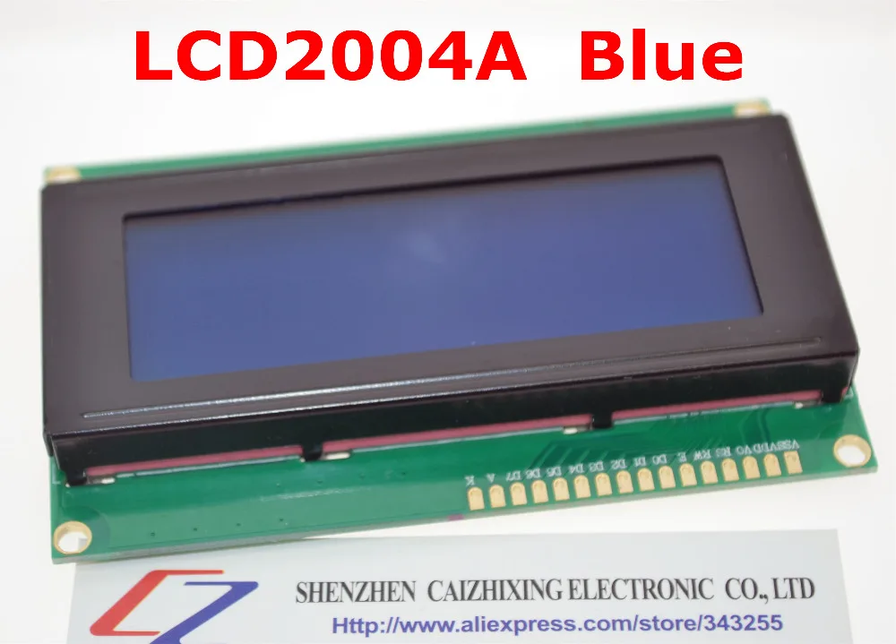 LCD Board 2004 20*4 LCD 20X4 5 V Blauw scherm LCD2004 LCD module LCD ...