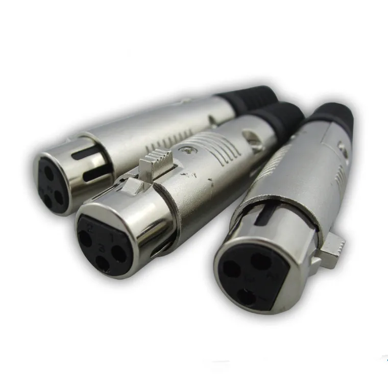 Xlr Xlr Mother Head Microphone Cable Connector Mother Microphone Plug ...