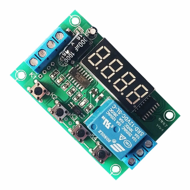 5/12/24v Voltage Detection Relay Switch Board Charge And Discharge ...