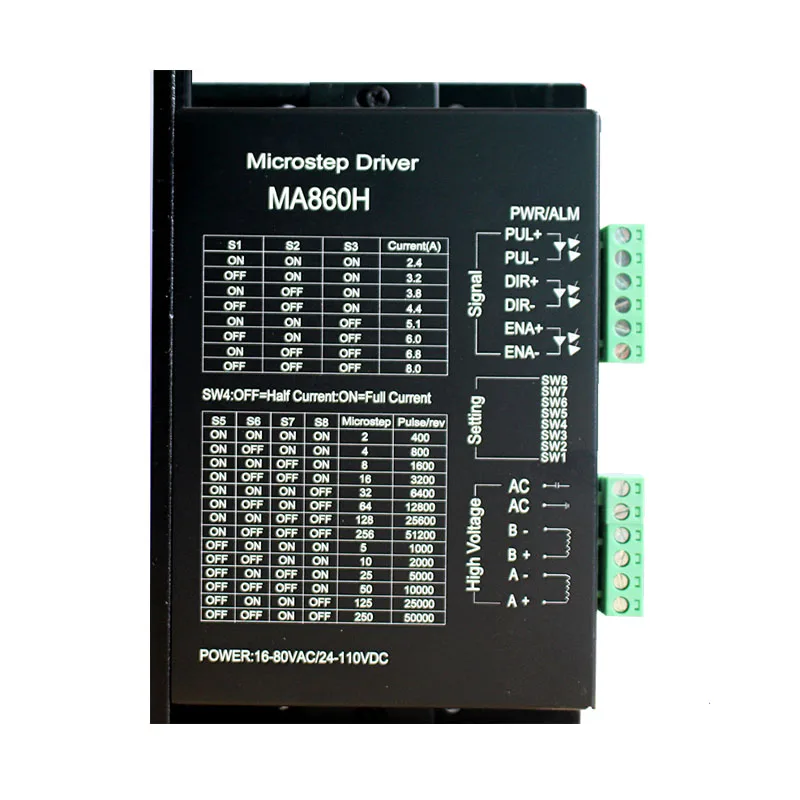 Motor de passo de alta tensão 86 110 drive de substituição comum drive ...