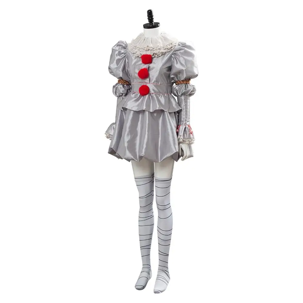 Pennywise Stephen King It Clown Cosplay Costume - AllCosplay.com