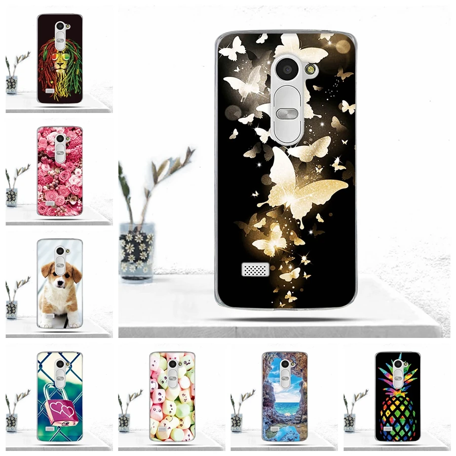 Funda trasera para LG Leon 4G LTE C40 H340N, carcasa de silicona suave ...