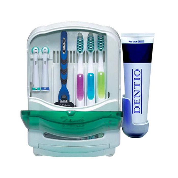 Korea Dentio Toothbrush Sanitizer Sterilization Dryer Toothbrush Holder ...