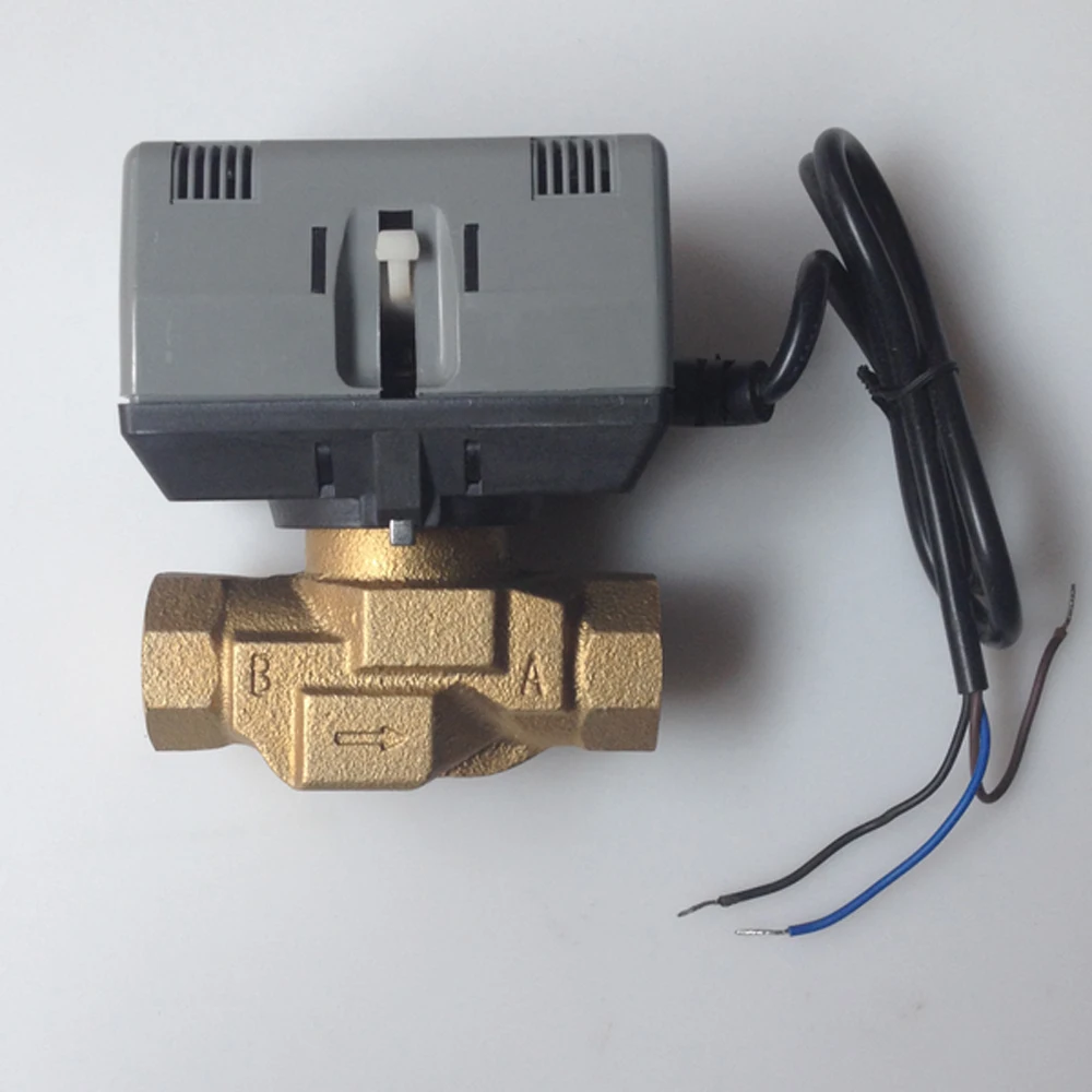 1/2" Two way Motorized water Valve,Electric actuator valve two ...