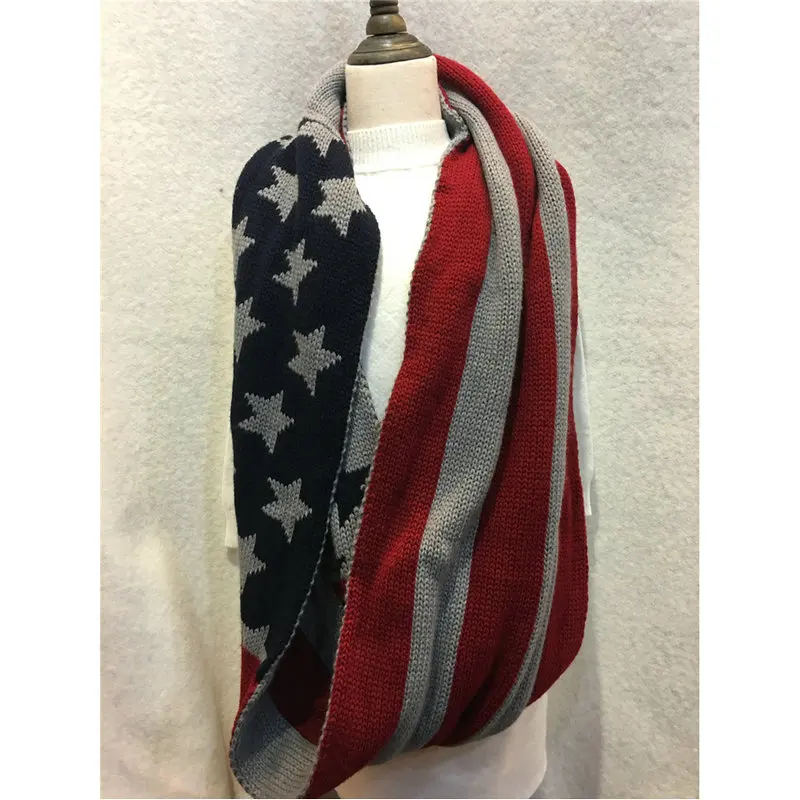 Scarf American Flag | American Flag Scarf Mens | American Star Scarf ...