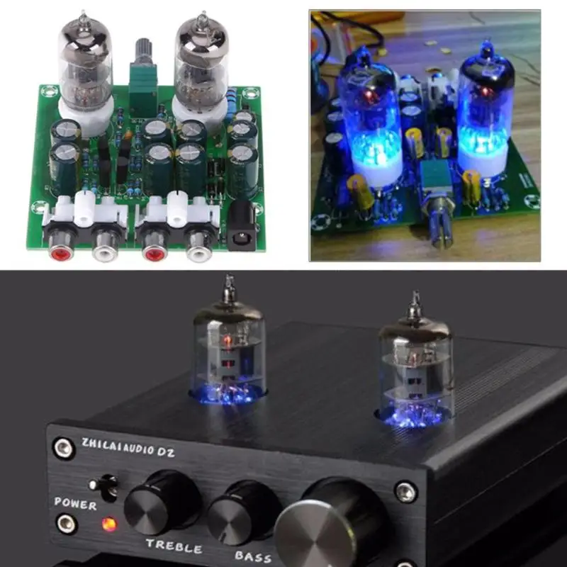 HiFi Tube Amplifier Kit Stereo Electronic Tube Preamplifier Board ...