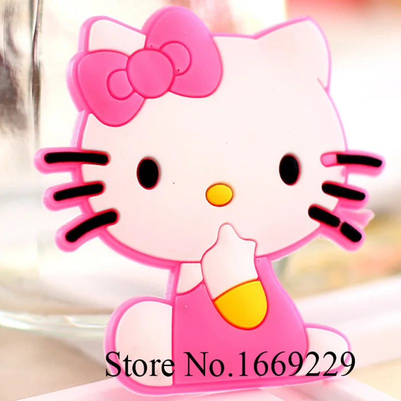cute Hello kitty Fridge Magnets for kids Small Size Silicon Gel ...