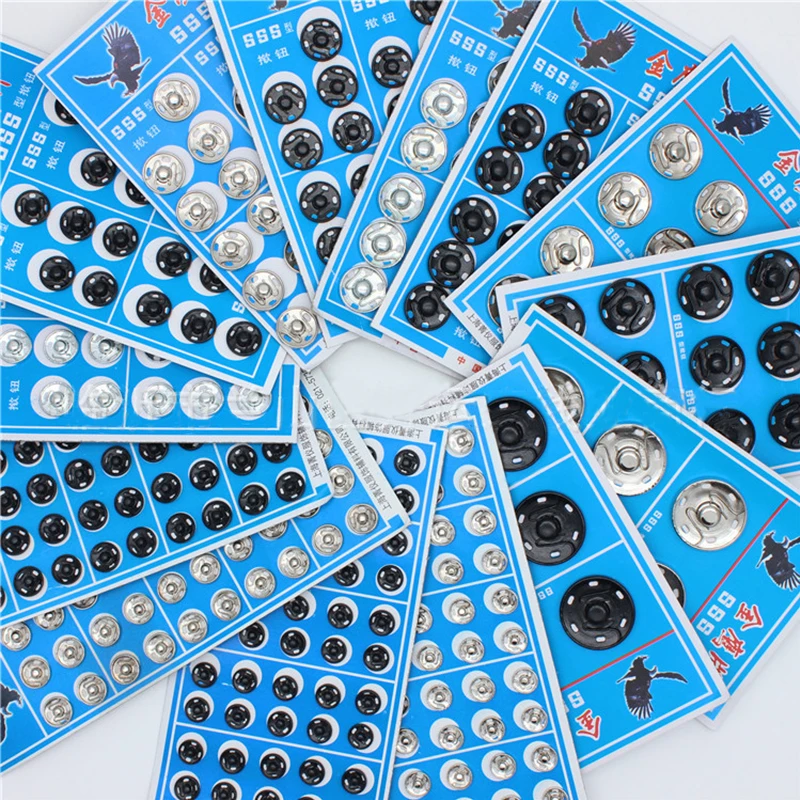 1Lot Sewing Press Button Clothing Accessories 8/10/12/14/16/19/21/25mm ...