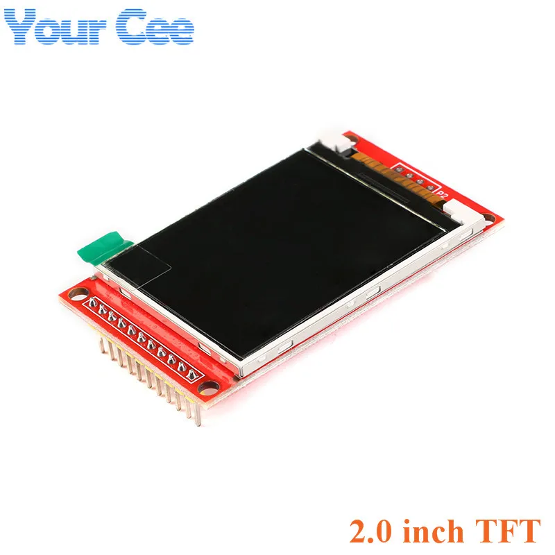 2.0 Inch Color Tft Lcd Display Module 176*220 Interface Spi Drive ...