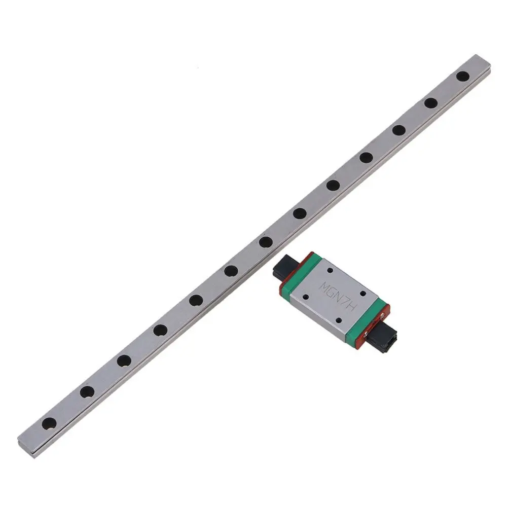 MGN7 200mm Length Bearing Steel Linear Guideway Rail &Extension Sliding ...