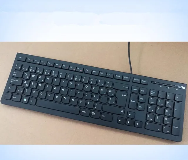 MAORONG TRADING Turkish Chocolate USB Keyboard For Lenovo Desktop ...