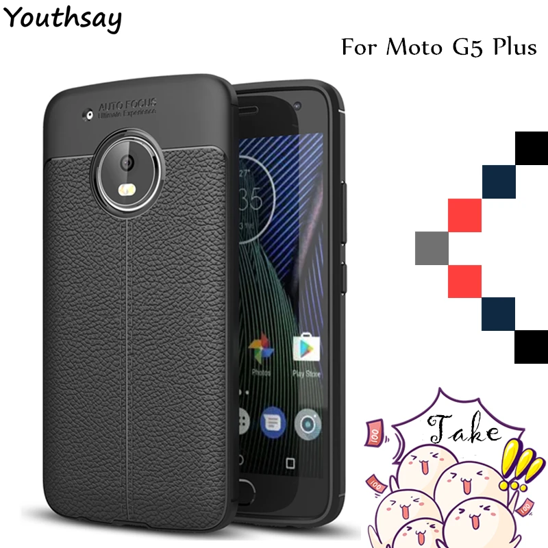Cover sFor Moto G5 Plus Case Shockproof TPU Armor Soft Leather Style ...