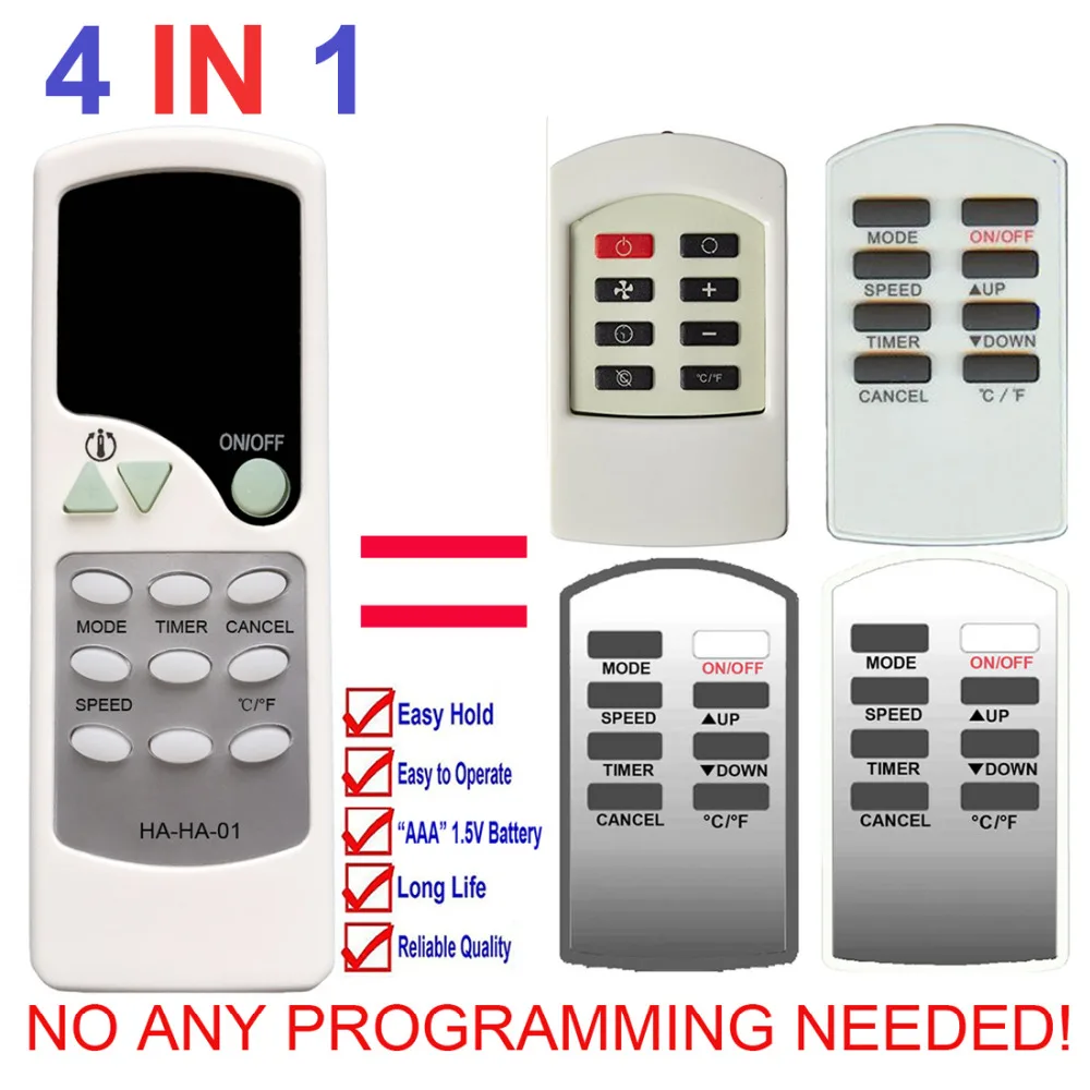 YINGRAY for Haier Commercial Cool Air Conditioner Remote Control AC ...