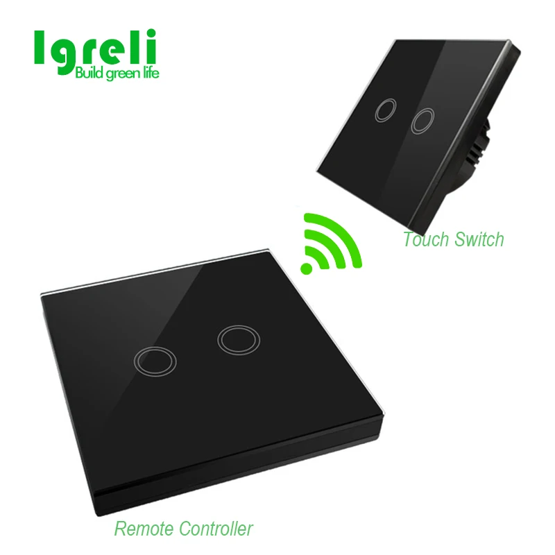 Igreli Eu Standard Touch Switches And Remote Wireless Remote Control ...