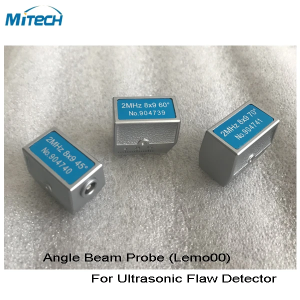 Angle Probe Transducer 2mhz 8x9 45+60+70 Degree (3 Pcs) - Ultrasonic ...
