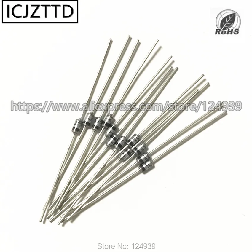 Original 1N4733A 1N4733 IN4733 5.1V 5V1 DO 41 1N4746A 1N4746 IN4746 ...