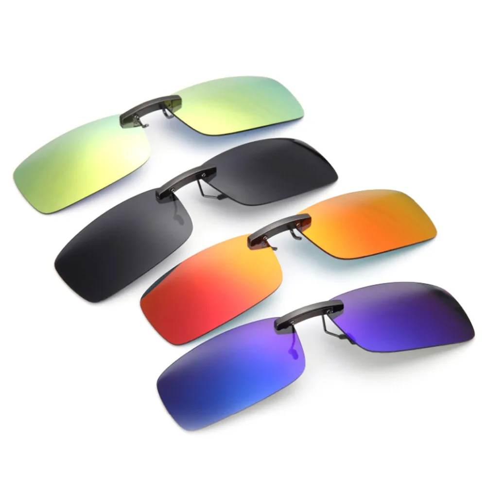 Men Clip On Polarized Photochromic Sunglasses 2019 Brand High Quality
