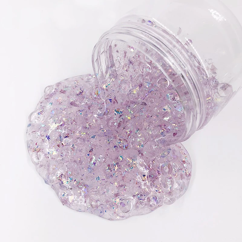 160g DIY Galaxy Crystal Slime Clay Plasticine Fluffy Slime Stress ...