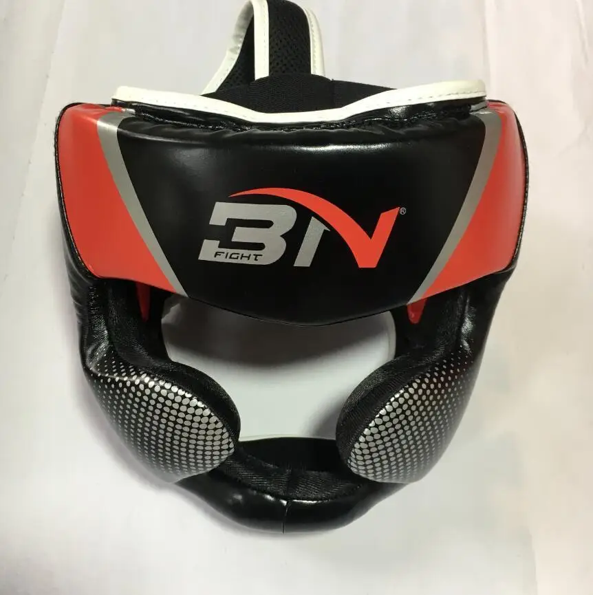 Noir blanc - XL - casque de boxe pour enfants, jeunes adultes, femmes ...