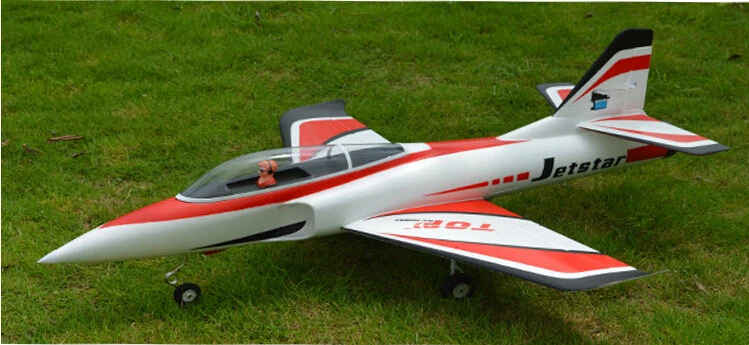 Modelo de avión RC FED jet Jet Star TOPRC PNP|airplane model wood ...
