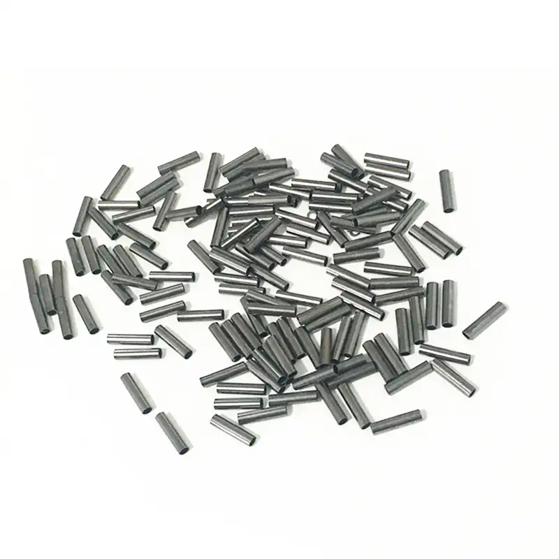 Simpleyi 100pcs/Lot Round Copper Fishing Line Aluminum Crimp Sleeve ...