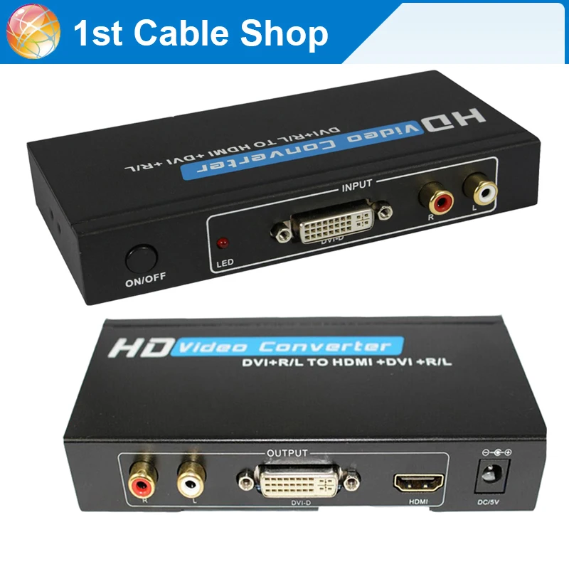 Aliexpress.com : Buy HDmatters Active L/R Audio+DVI to HDMI DVI ...