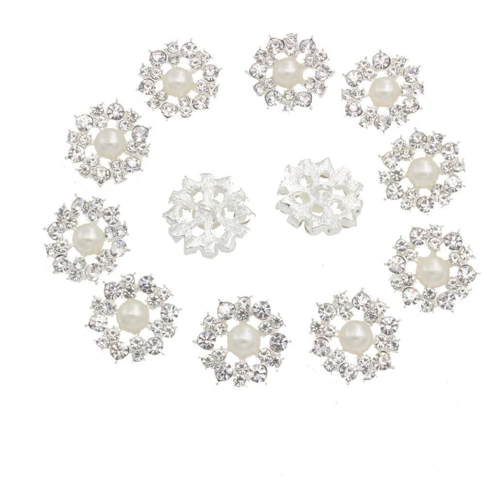 21mm DIY Botones con Tapicería de Metal, Latón Macizo Vástago Cierres ...