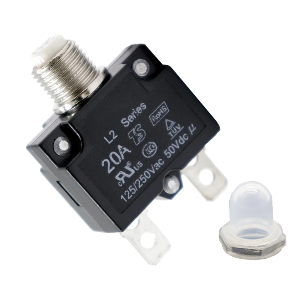 Manual Reset Overload Switch Switch 125/250VAC 50VDC Thermal Circuit ...