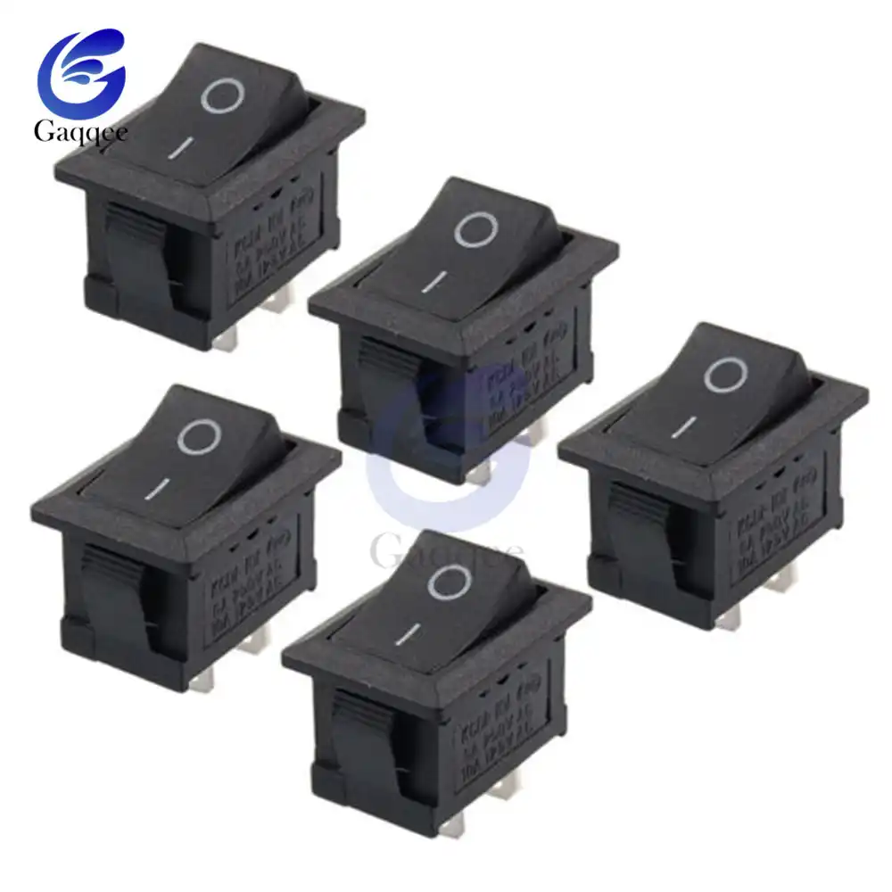 KCD1 101 MRS 101 2 pins on off Snap in Rocker Switch Mini Switch ...