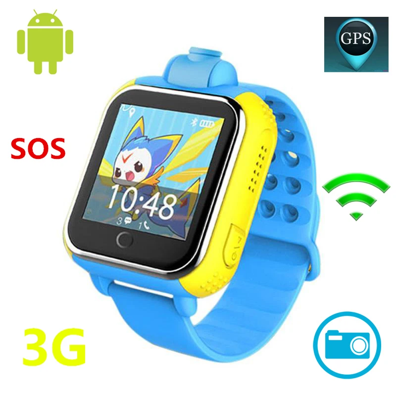 JM13 Kids 3G LBS WIFI GPS Smart Watch SOS Pedometer Tracker SmartWatch ...