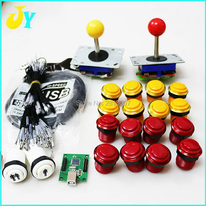 Jamma Maem To Usb Controller 2 Player Usb Interface To Joystick Push ...