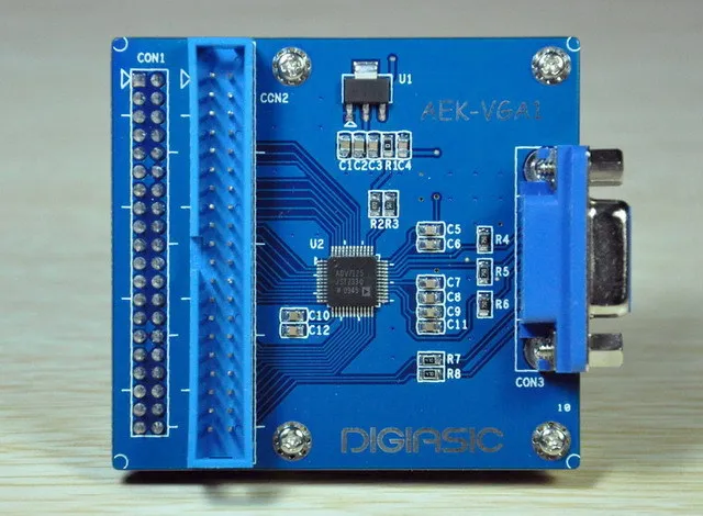 FPGA development board / FPGA learning board ADV7125 / ADV7123 VGA 16 ...