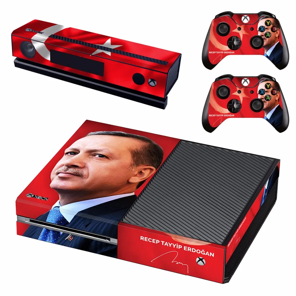 Turkey National Flag Skin Sticker Decal For Microsoft Xbox One Console ...