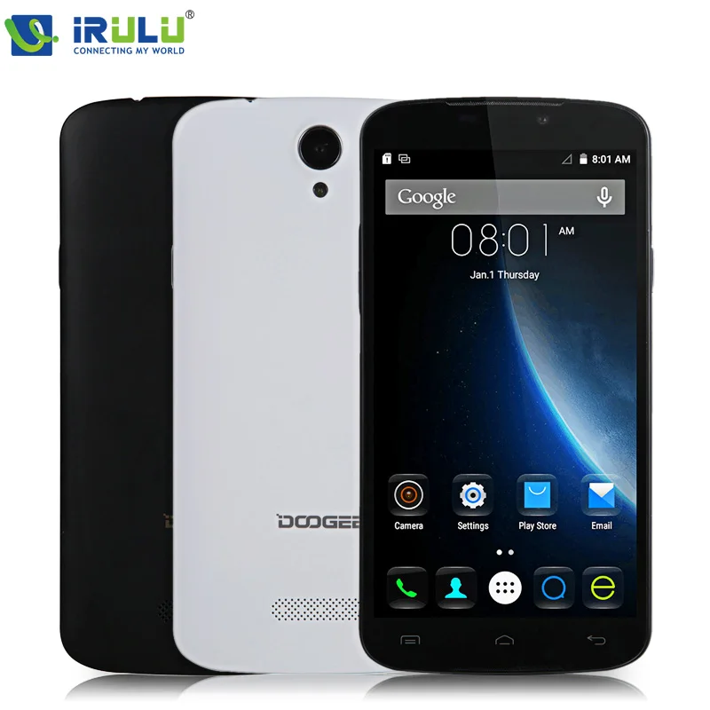 iRULU Doogee X6 Pro 5.5" HD 1280x720 IPS 4G LTE Mobile Phone MTK6735 Android 5.1 Smartphone Quad ...