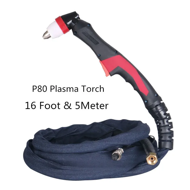 NOVA Tocha De Plasma P80 16 Pés 5 M Cortador de Plasma/Máquina de corte ...